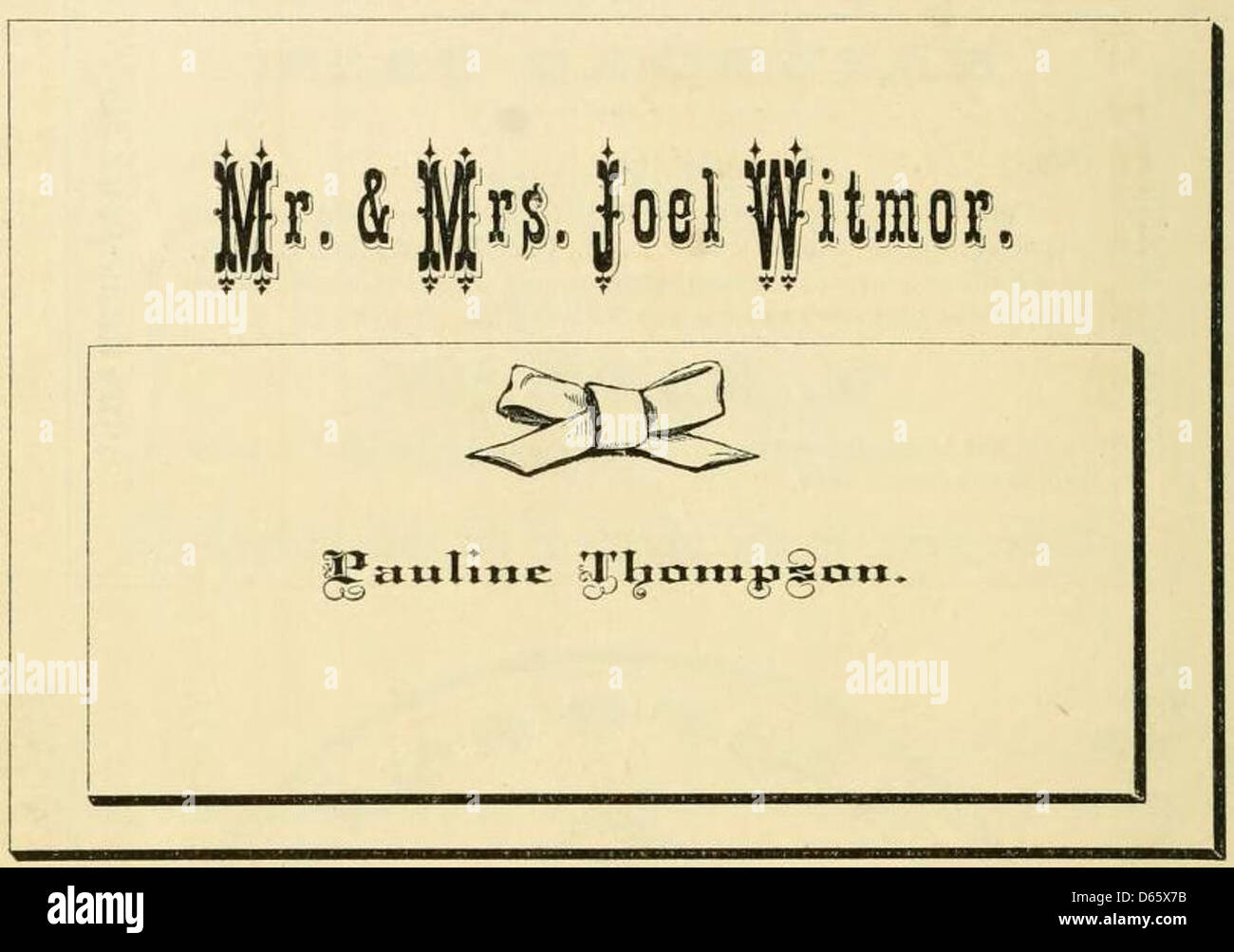 From Harpel's Typograph Stock Photo - Alamy