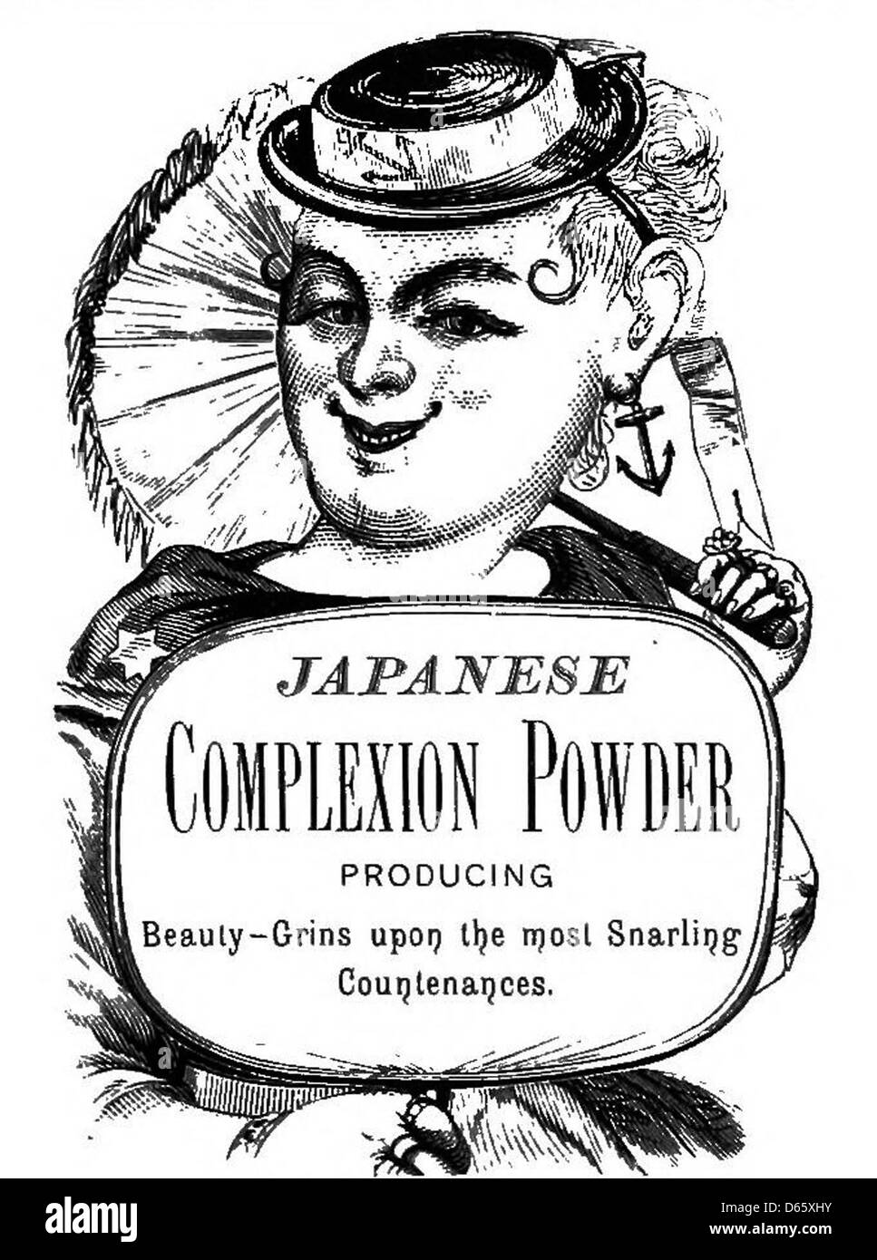 Cosmetics complexion Black and White Stock Photos & Images - Alamy