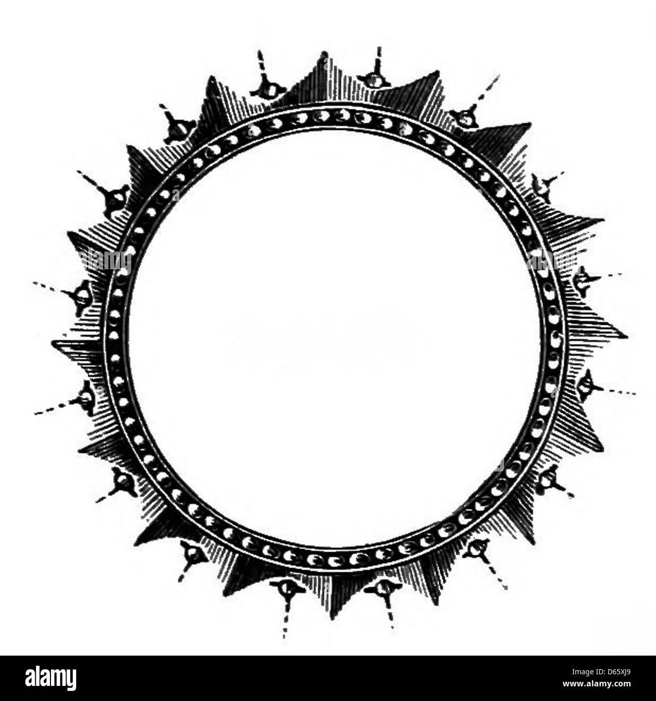 Vintage frame image Black and White Stock Photos & Images - Alamy