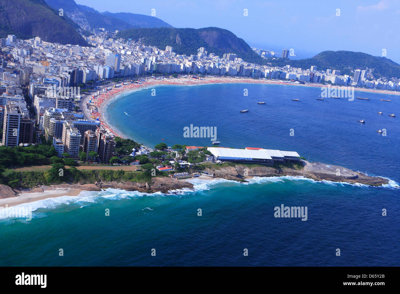 Aerial view of Rio de Janeiro Stock Photo - Alamy