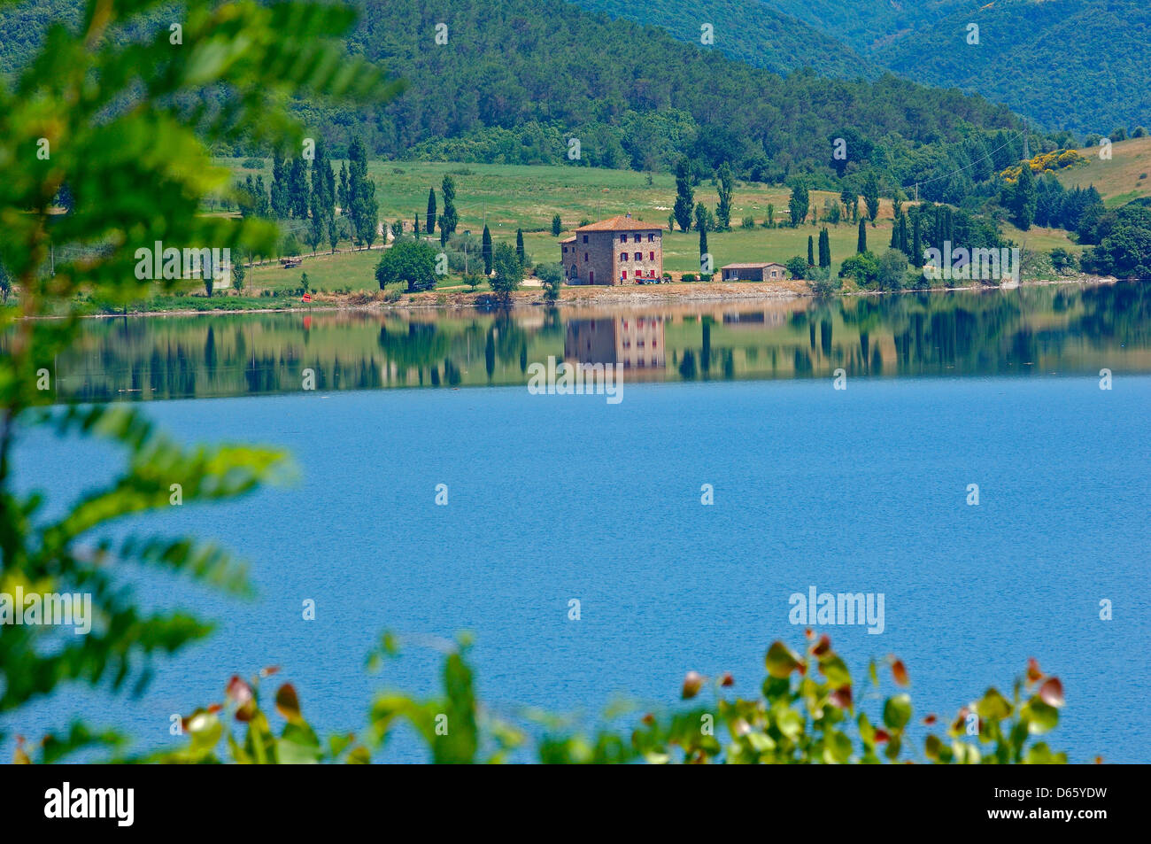 Corbara lake. Lago di Corbara. Tiber Valley. Todi. Umbria. Italy ...