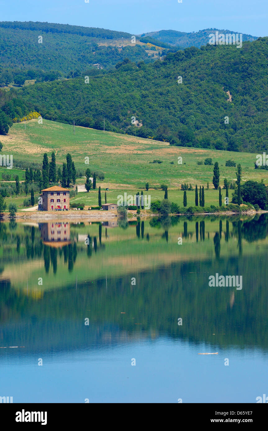 Corbara lake. Lago di Corbara. Tiber Valley. Todi. Umbria. Italy ...