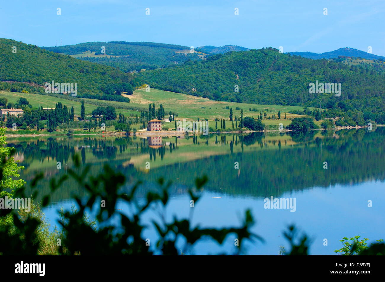 Corbara lake. Lago di Corbara. Tiber Valley. Todi. Umbria. Italy ...