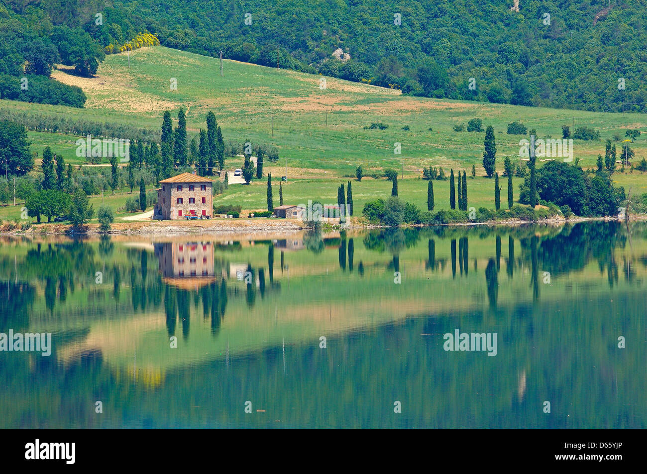 Corbara lake. Lago di Corbara. Tiber Valley. Todi. Umbria. Italy ...