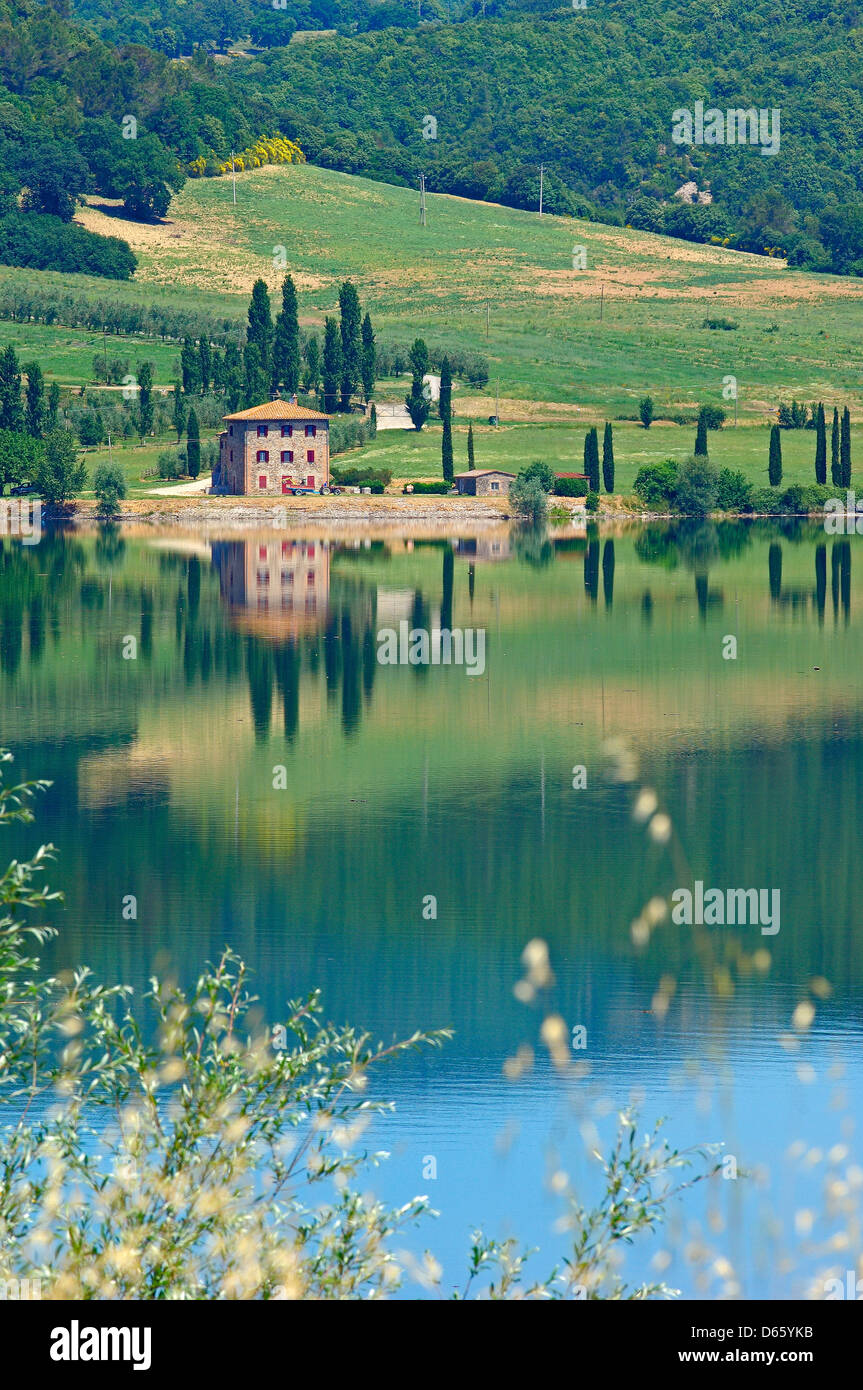 Corbara lake. Lago di Corbara. Tiber Valley. Todi. Umbria. Italy ...