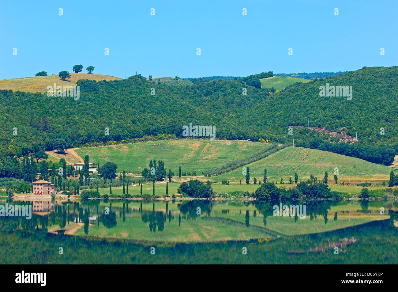 Corbara lake. Lago di Corbara. Tiber Valley. Todi. Umbria. Italy ...