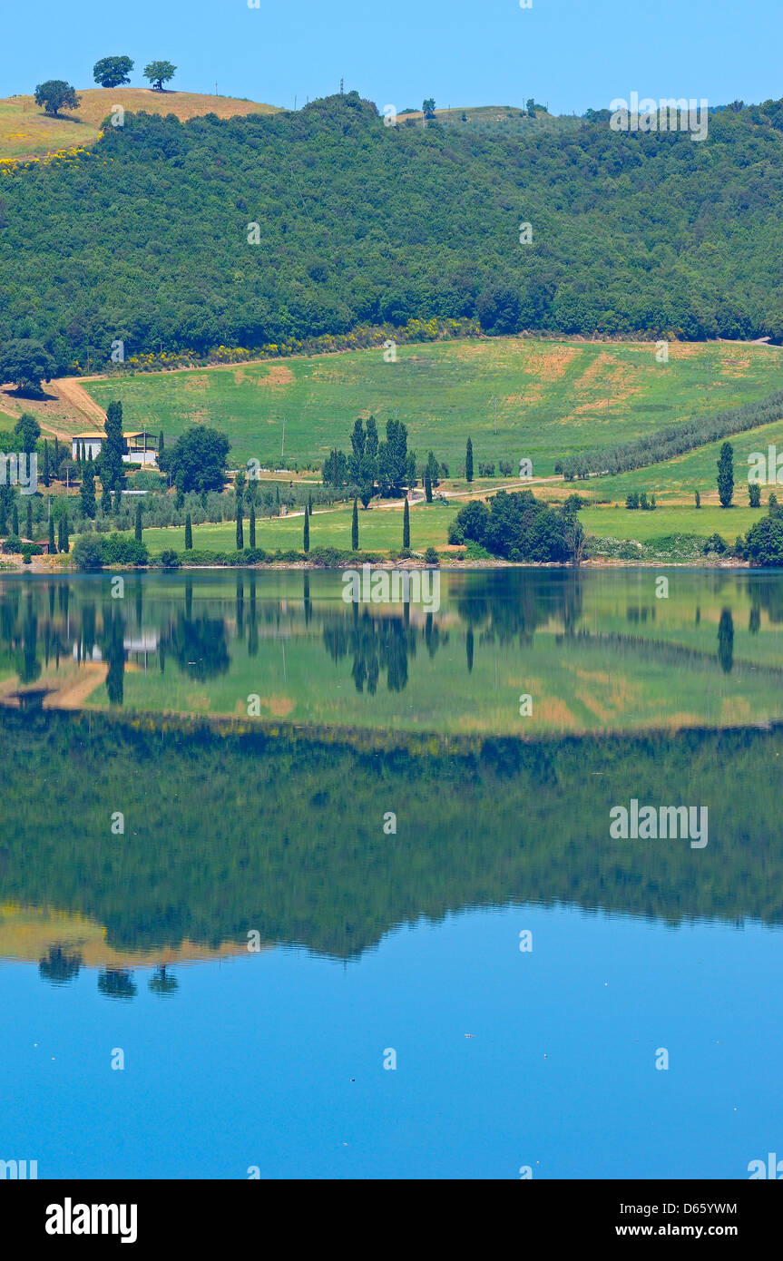 Corbara lake. Lago di Corbara. Tiber Valley. Todi. Umbria. Italy ...