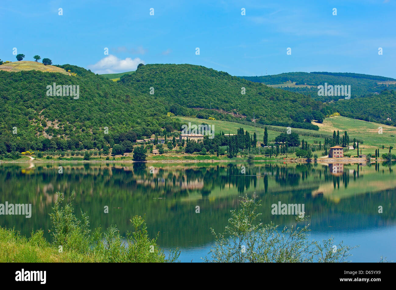Corbara lake. Lago di Corbara. Tiber Valley. Todi. Umbria. Italy ...