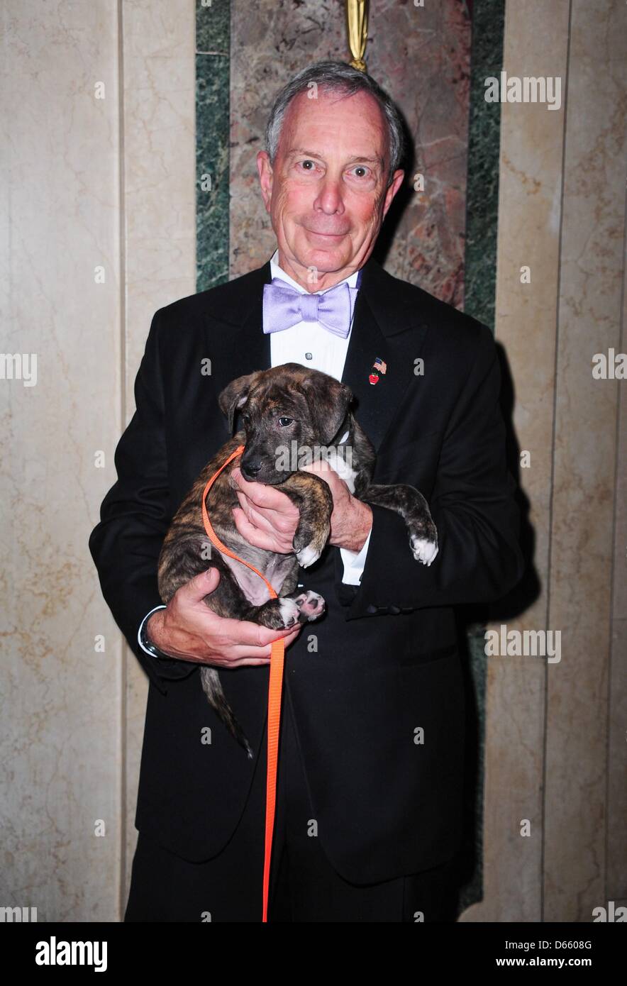 Plaza Hotel, New York, USA. April 11, 2013. Mayor of New York City ...