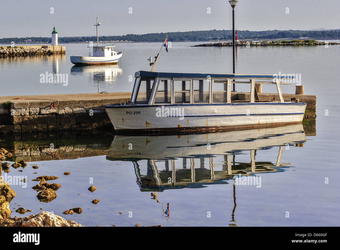 Porec Harbour Croatia Stock Photo - Alamy