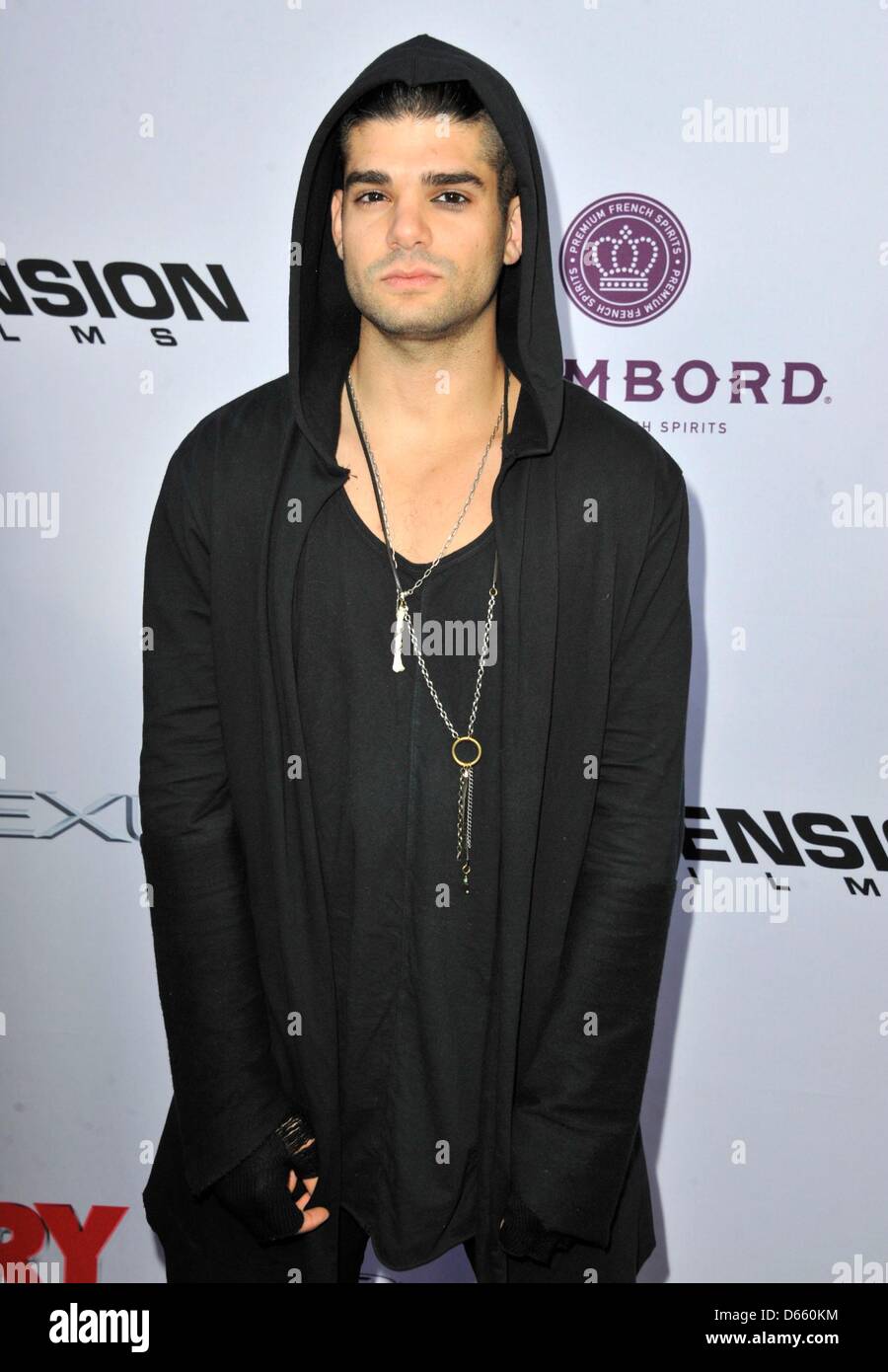 Hollywood, Los Angeles, CA, USA. April 11, 2013. Josh Lecash at ...