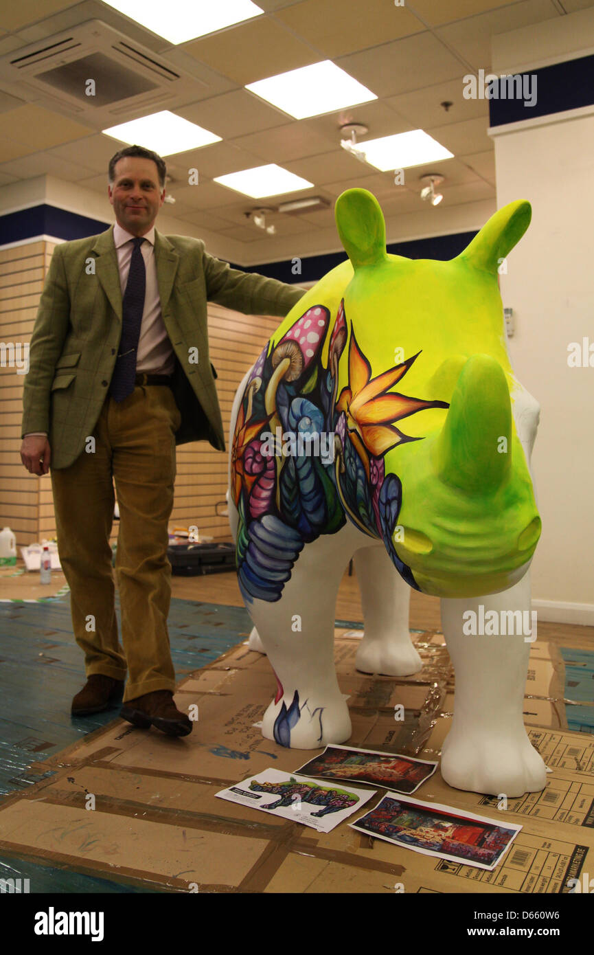 Southampton, UK. 12th April 2013 - James Cretney, Chief Executive of ...