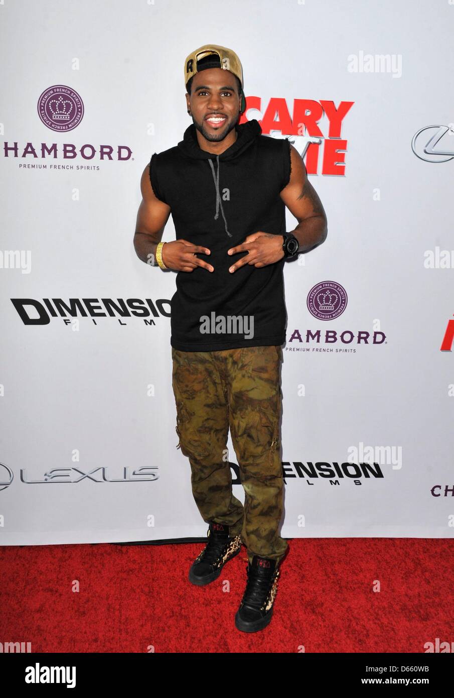 Hollywood, Los Angeles, CA, USA. April 11, 2013. Jason Derulo at ...