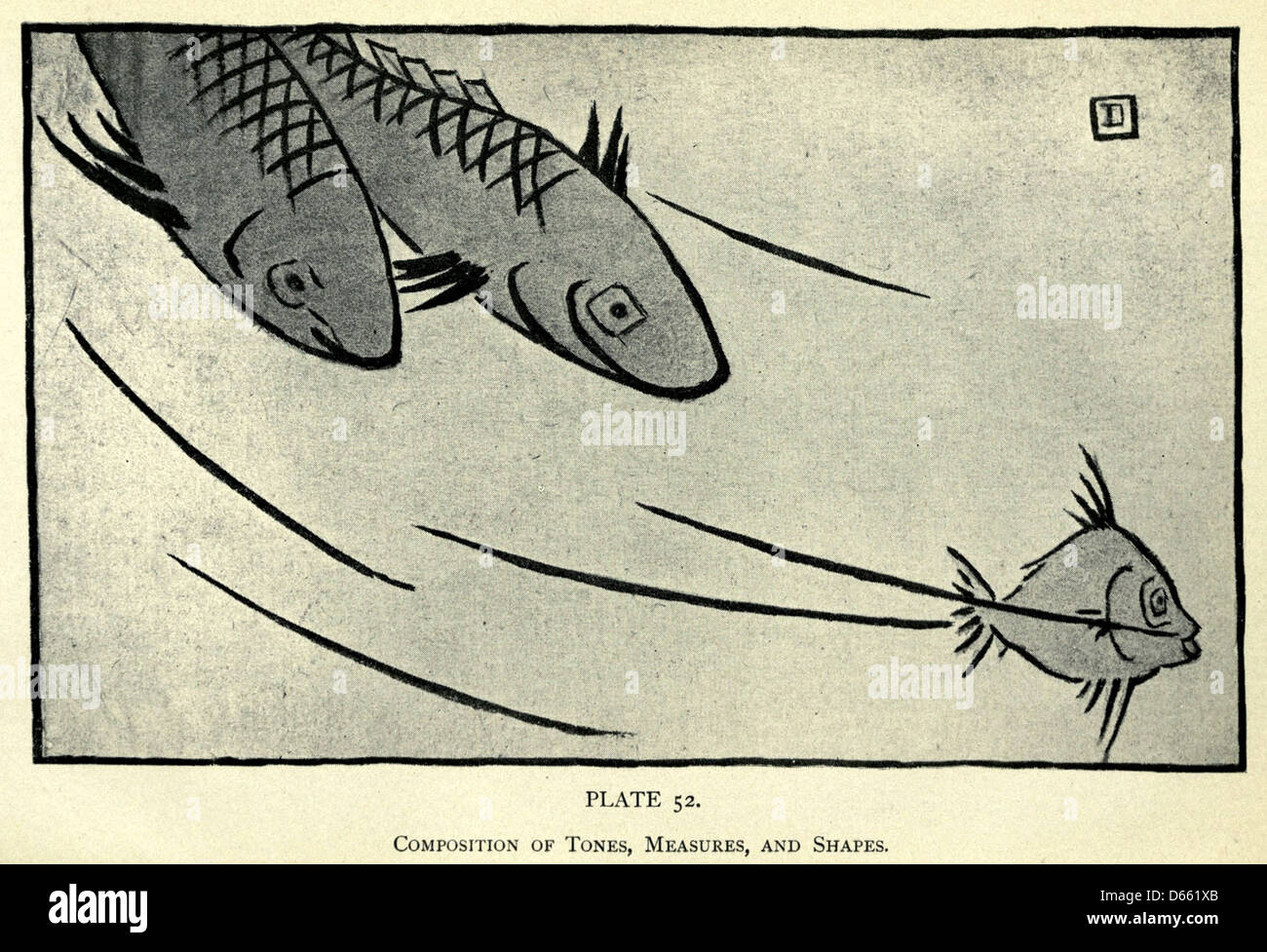 A design from Ernest Batchelder’s Arts and Crafts collection, labeled ...