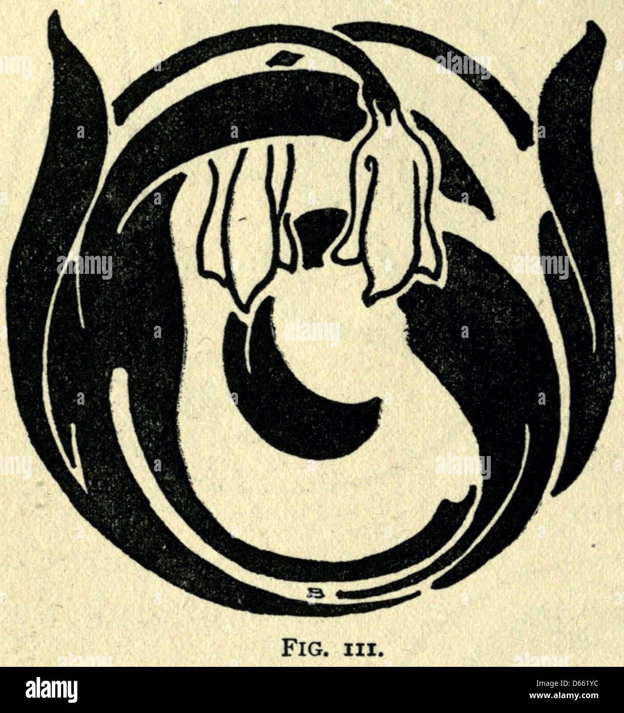 This image, from 'Fig. 111' of Arts and Crafts designs, features a ...