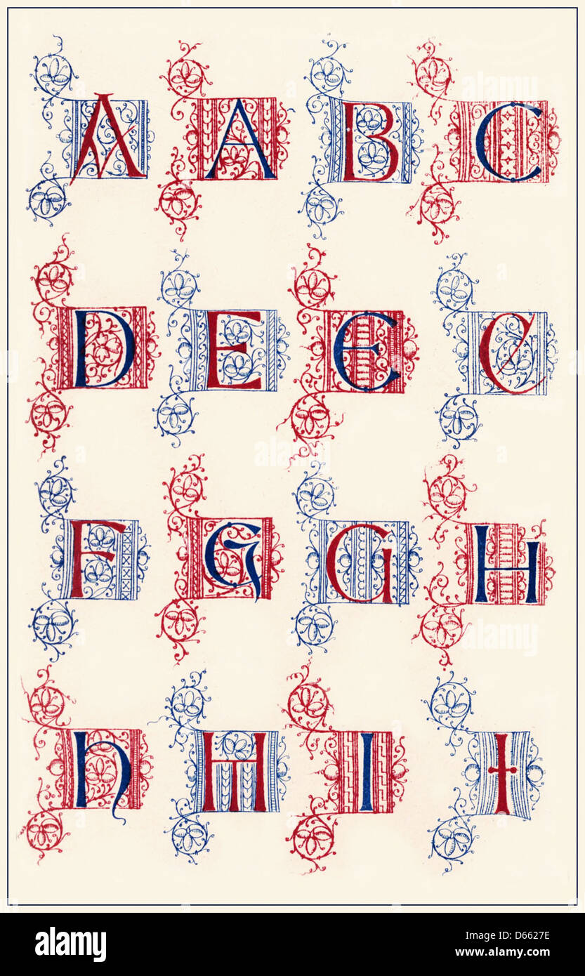 Calligraphic writing examples hi-res stock photography and images - Alamy