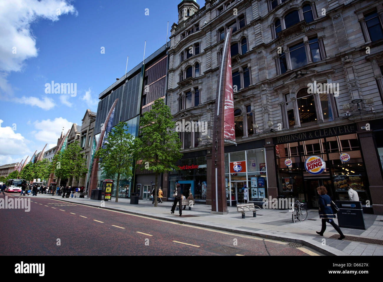 Donegall Place High Resolution Stock Photography and Images - Alamy