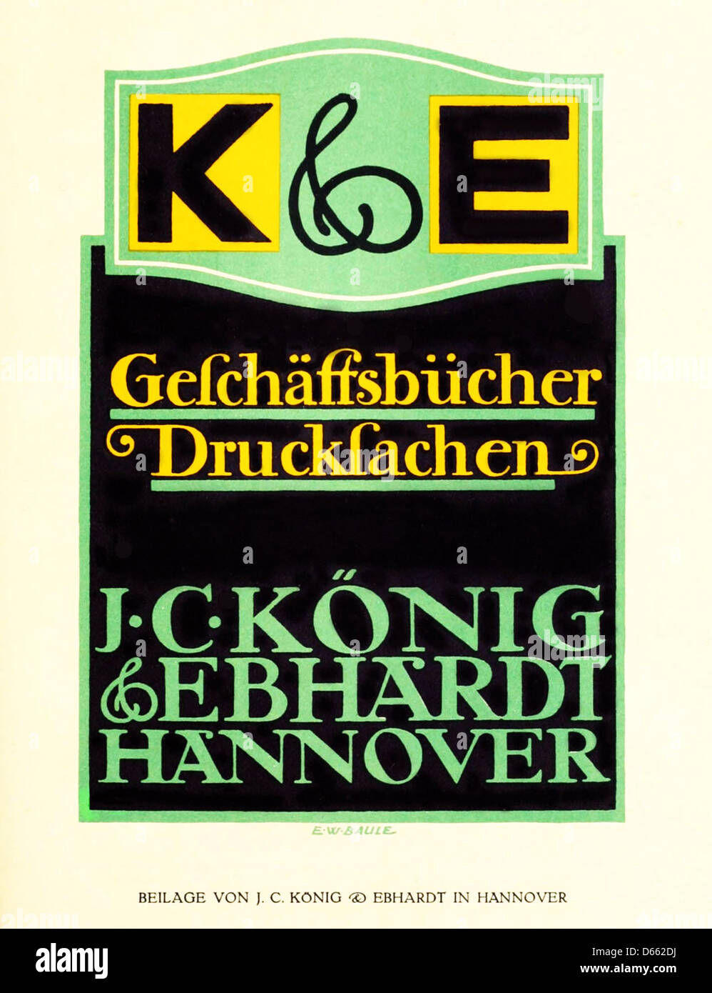 This 1913 advertisement from the Deutsche Werkbund features graphic ...
