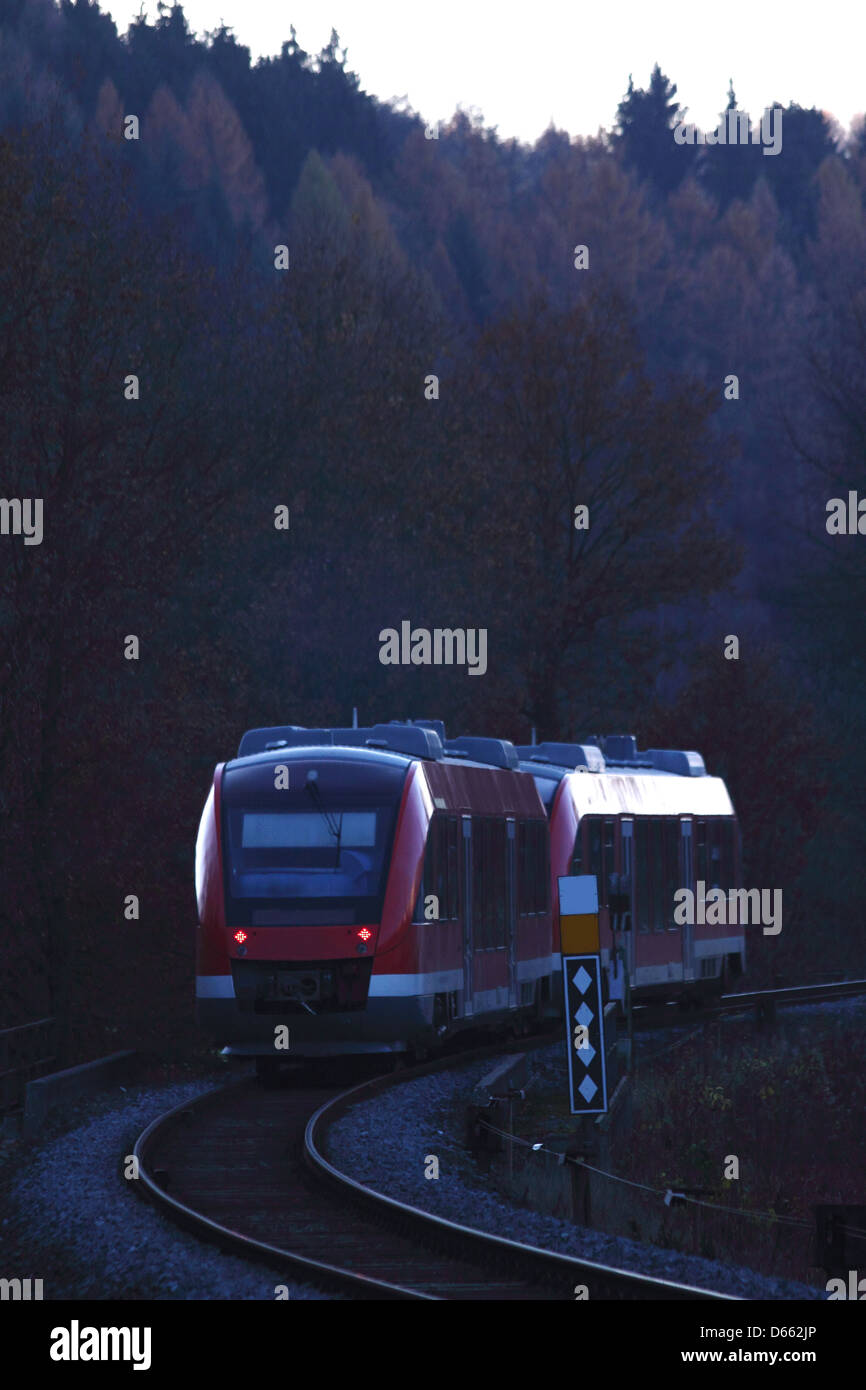 german country train Stock Photo - Alamy