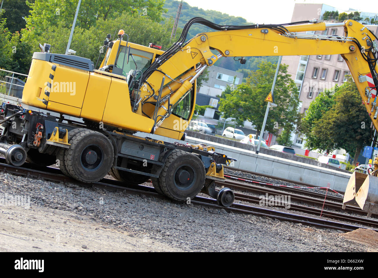 Railroad excavation hi-res stock photography and images - Alamy