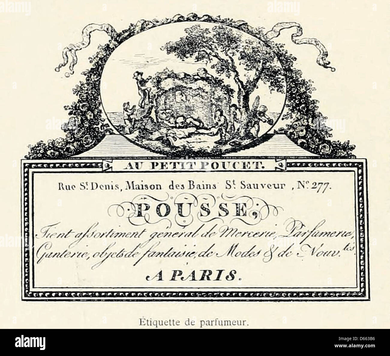 This illustration from 'Etiquette de Parfumeur' by Leon Maillard ...