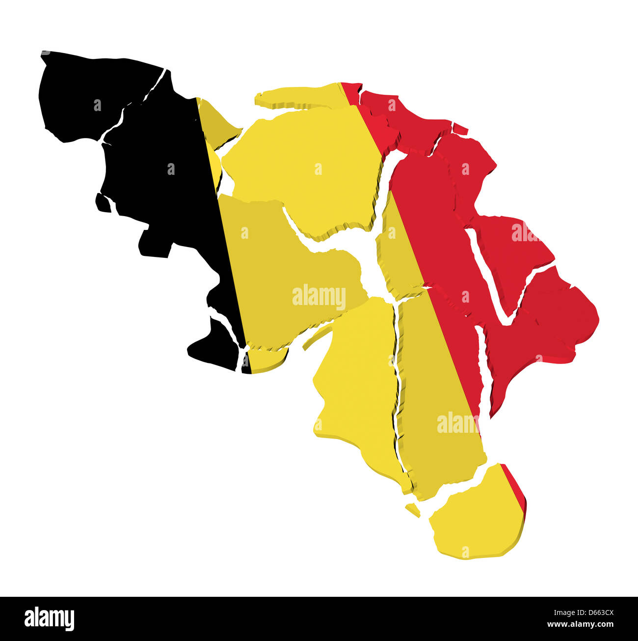 Belgium map hi-res stock photography and images - Alamy