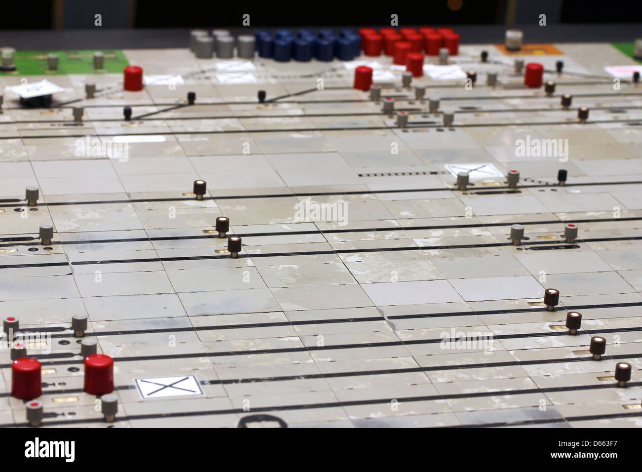 german train station control system Stock Photo - Alamy