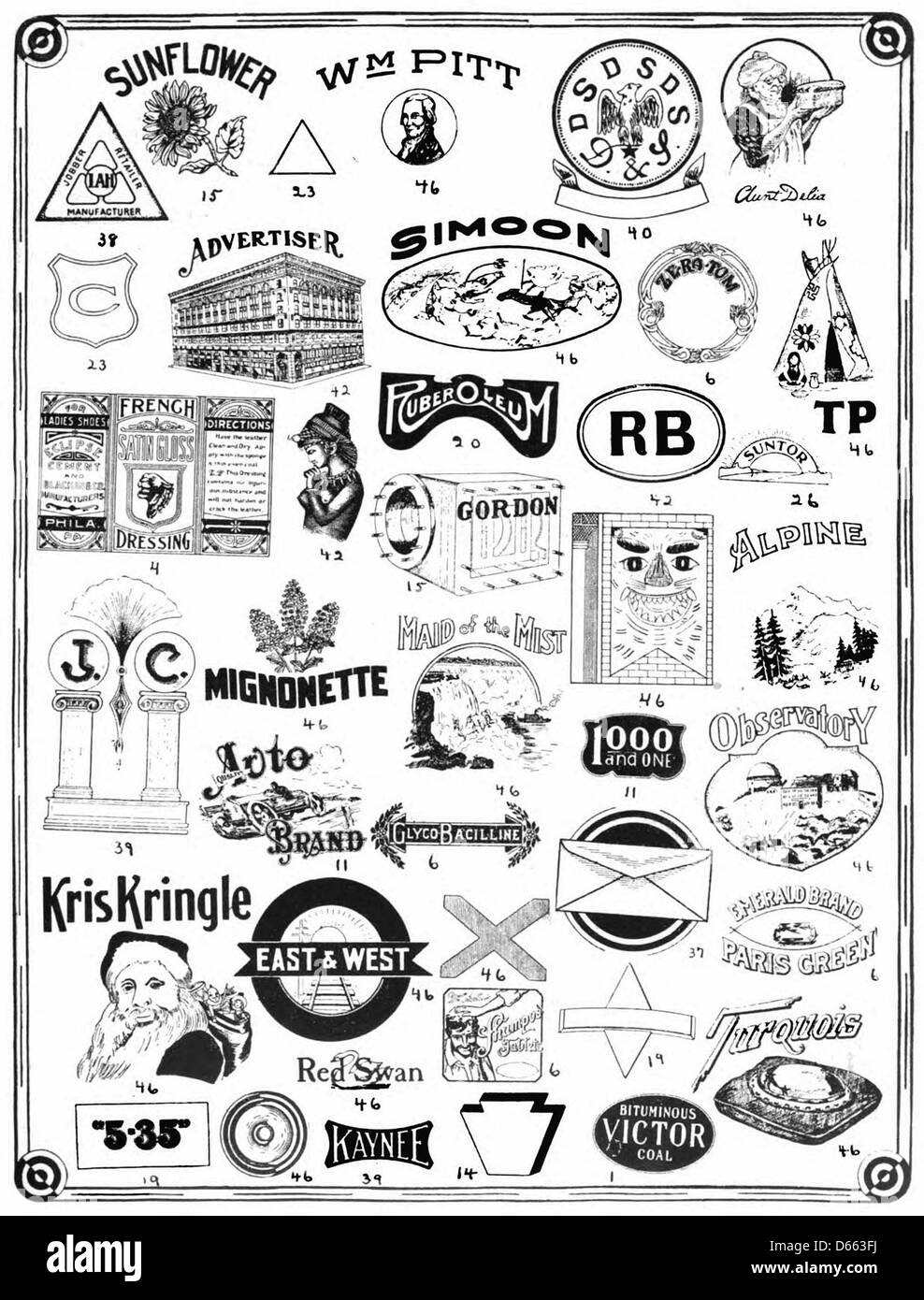 A vintage advertisement featuring the Migonette brand, showcasing the ...