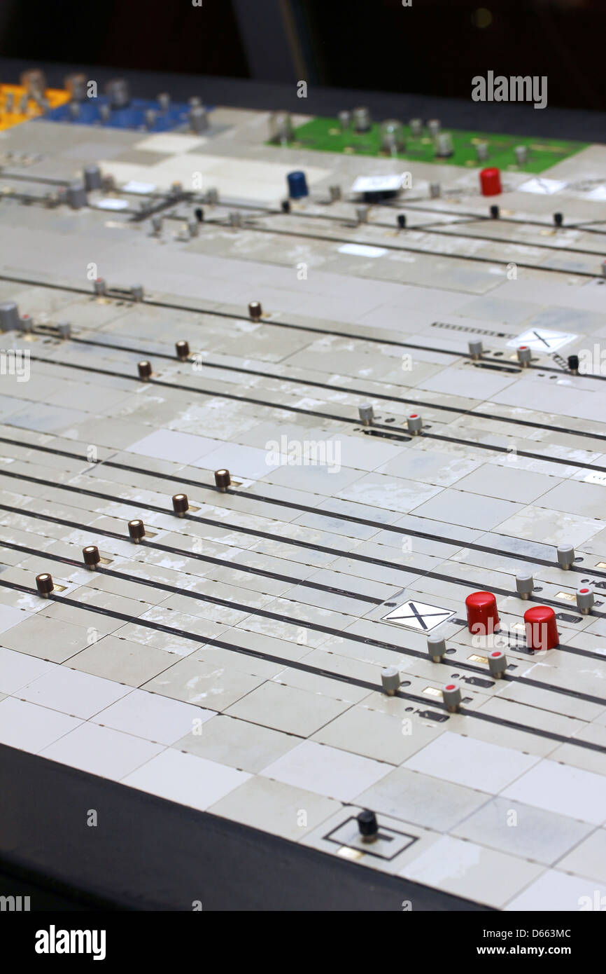 german train station control system Stock Photo - Alamy