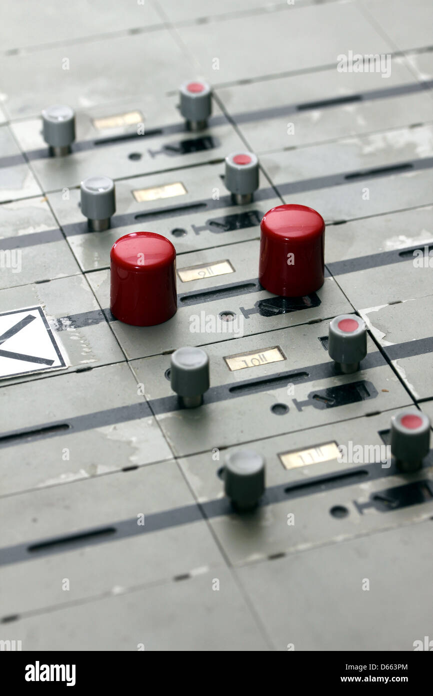 german train station control system Stock Photo - Alamy