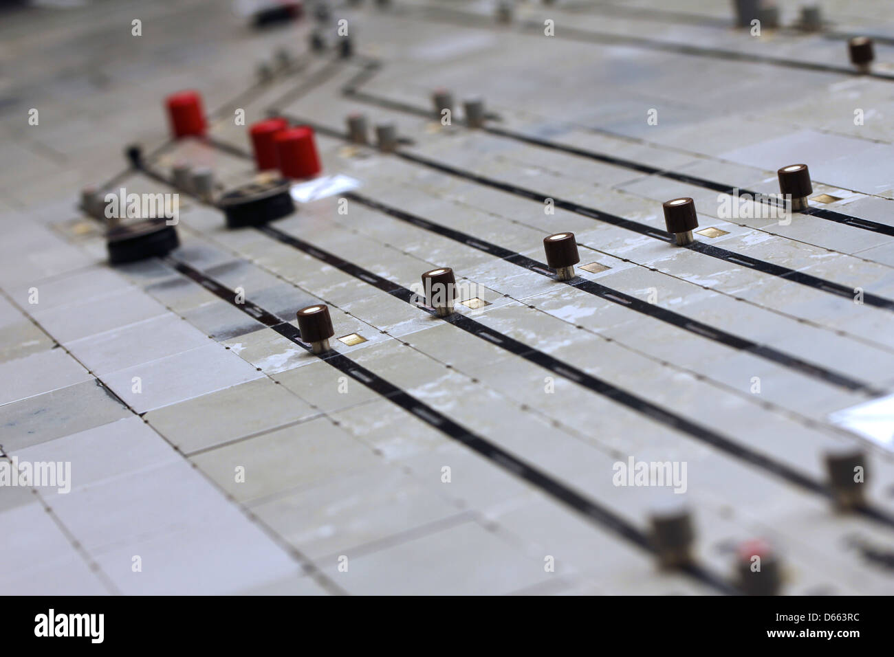 german train station control system Stock Photo - Alamy