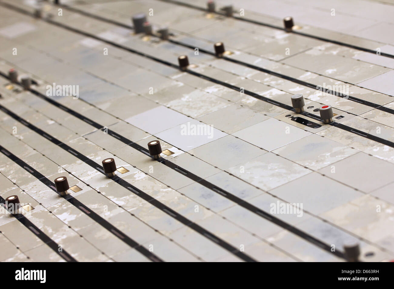 german train station control system Stock Photo - Alamy