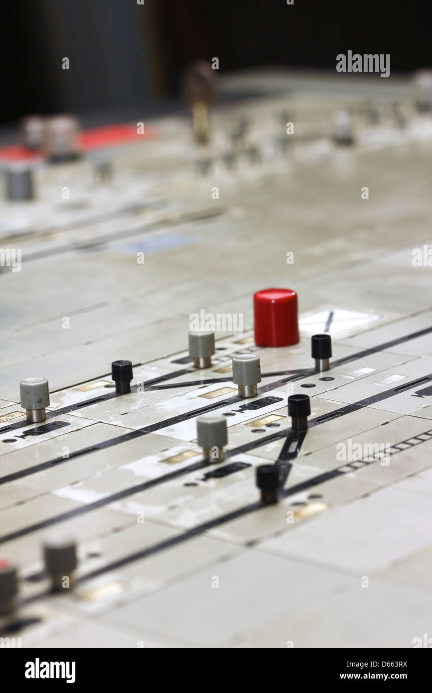 german train station control system Stock Photo - Alamy