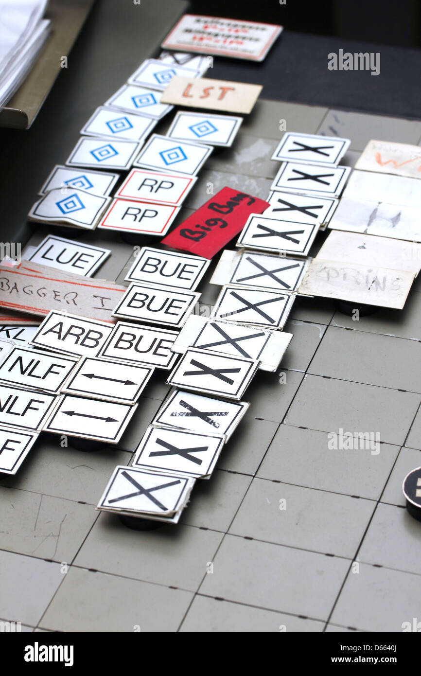 german train station control system Stock Photo - Alamy