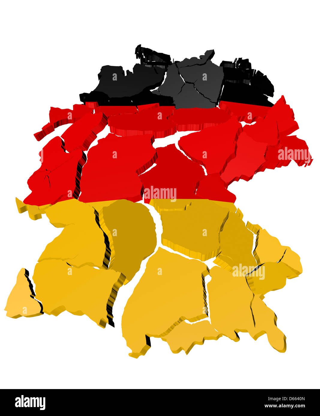 Germany map hi-res stock photography and images - Alamy