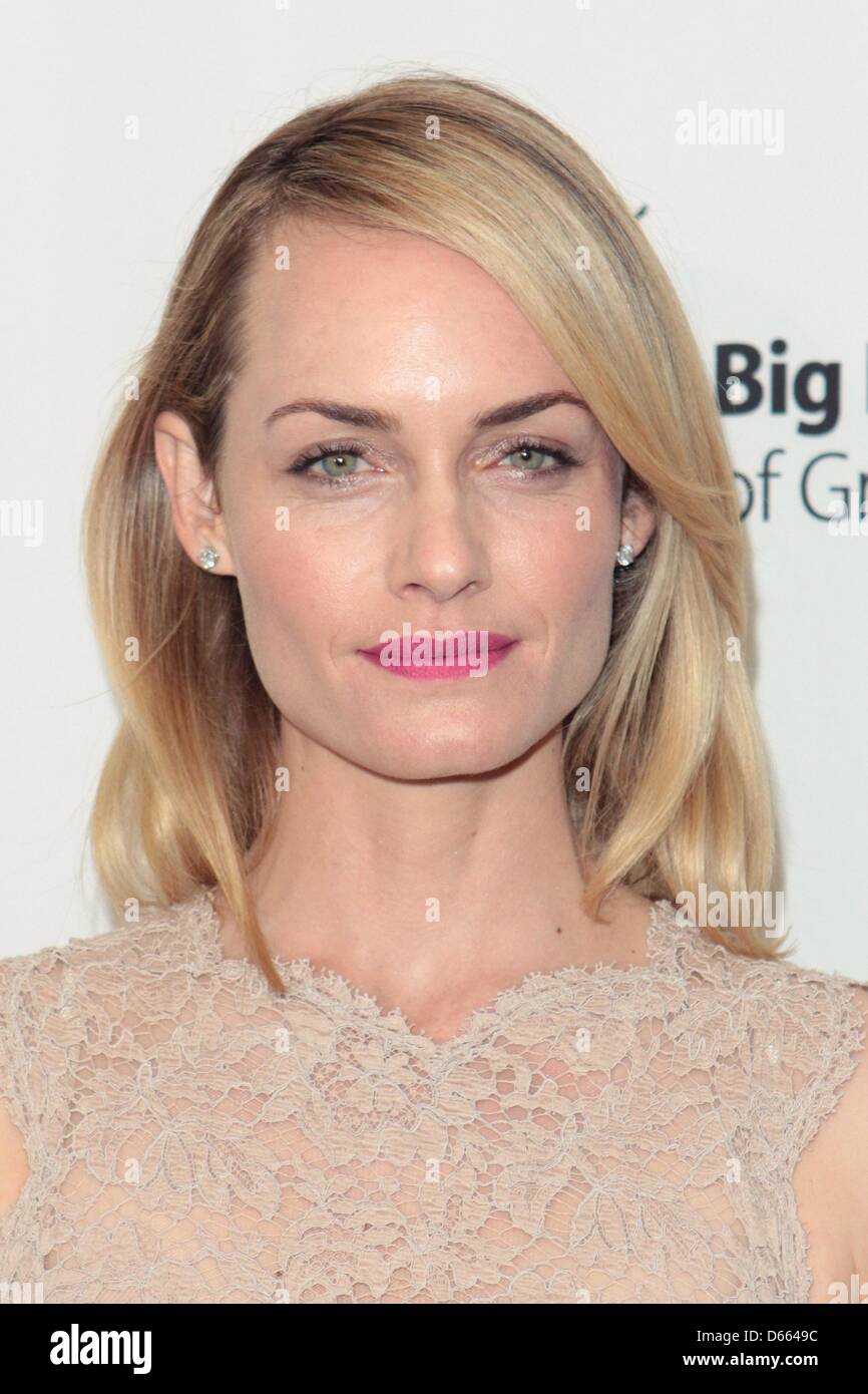 Los Angeles, California, U.S. April 12, 2013. Amber Valletta attends ...