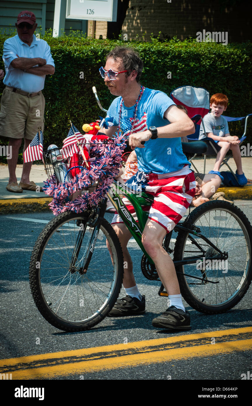 4th of July parade small town Stock Photo - Alamy