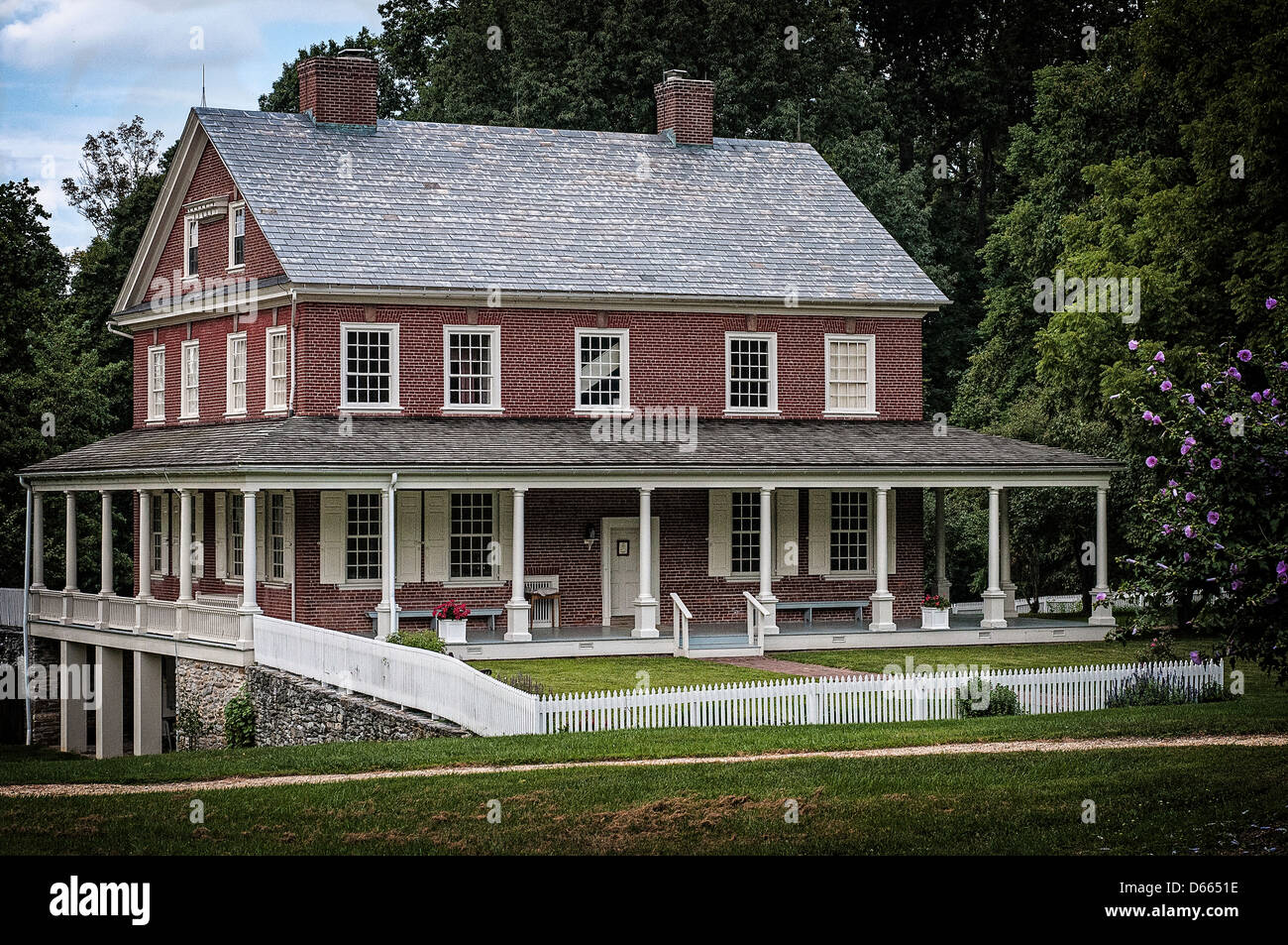 Rock Ford Plantation, the 18th Century home of Revolutionary War ...