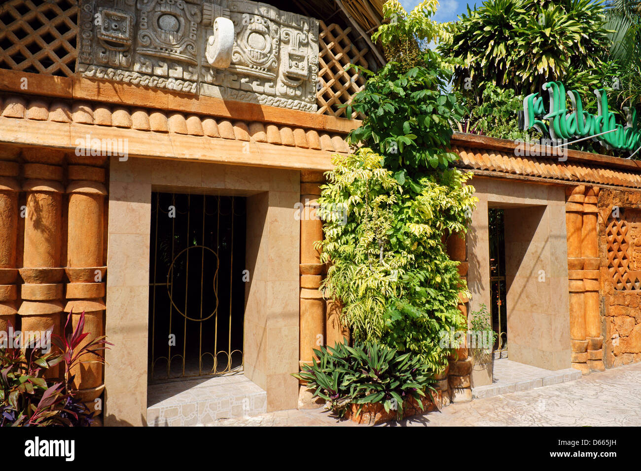 La Habichuela restaurant in downtown Cancun, Quintana Roo, Mexico Stock ...