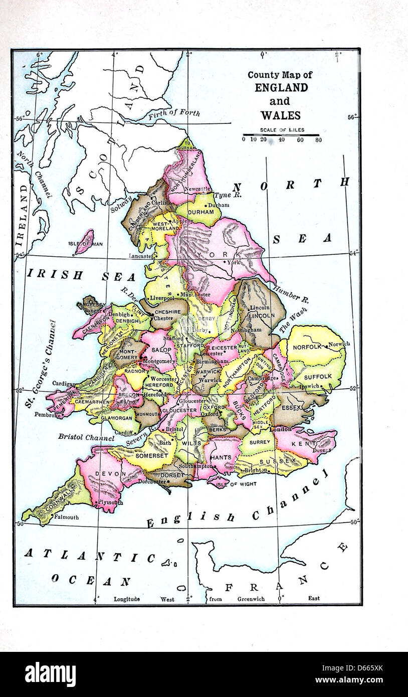County map hi-res stock photography and images - Alamy