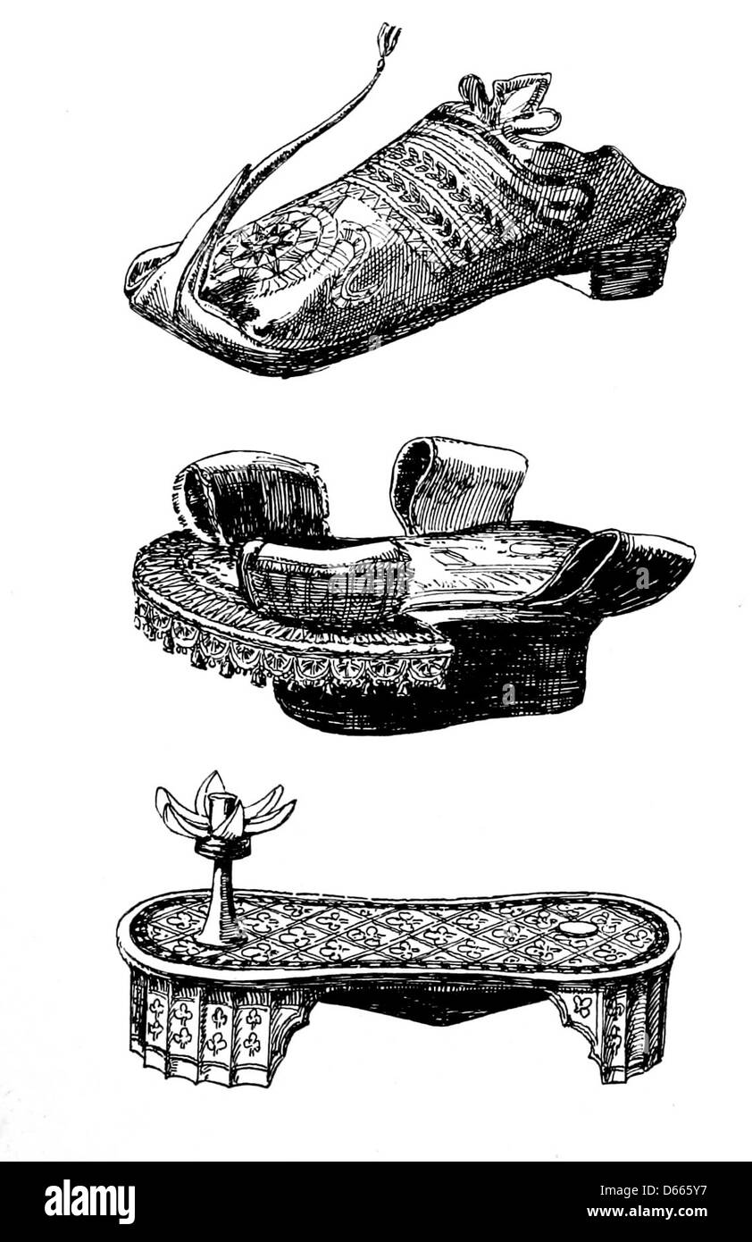 An illustration from 'A Short Treatise on Boots and Shoes' (1884 ...