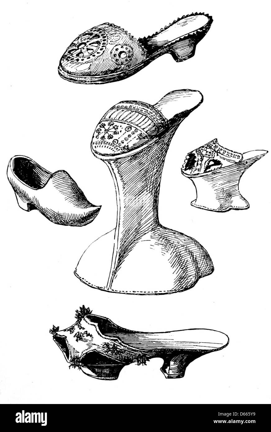 This 1884 treatise on boots and shoes explores the history of footwear ...