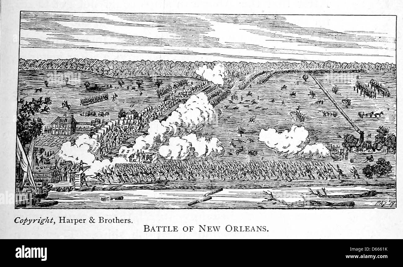 An illustration from a 1900 educational book on U.S. history depicting ...