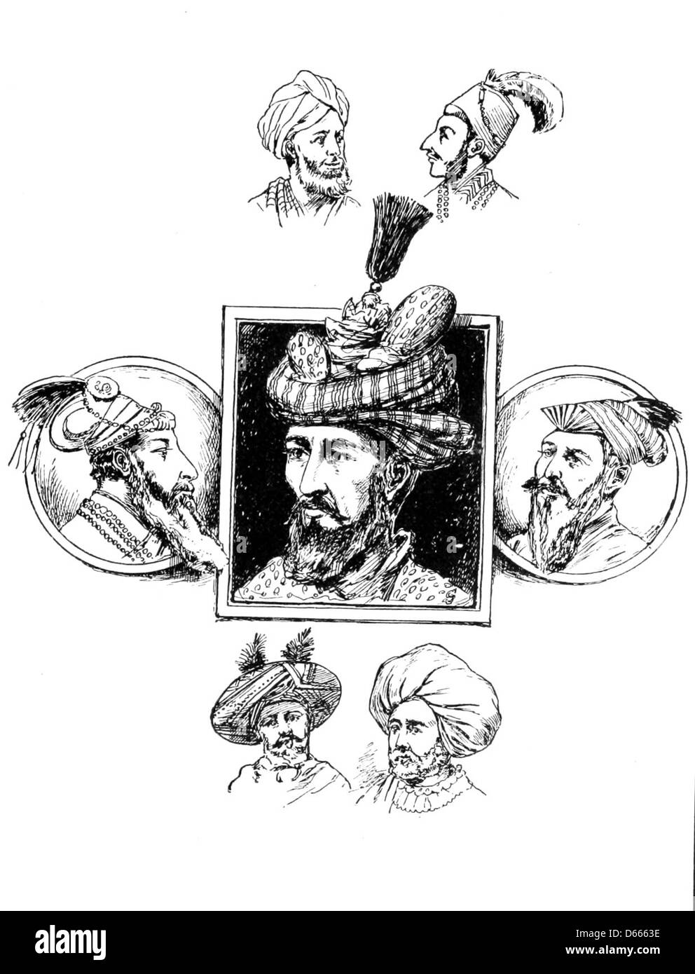 Showcasing different styles Black and White Stock Photos & Images - Alamy