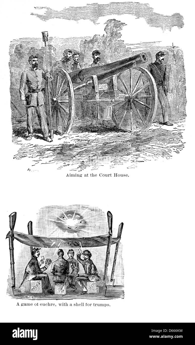 This 1885 image illustrates the account from Osborn H. Oldroyd’s diary ...