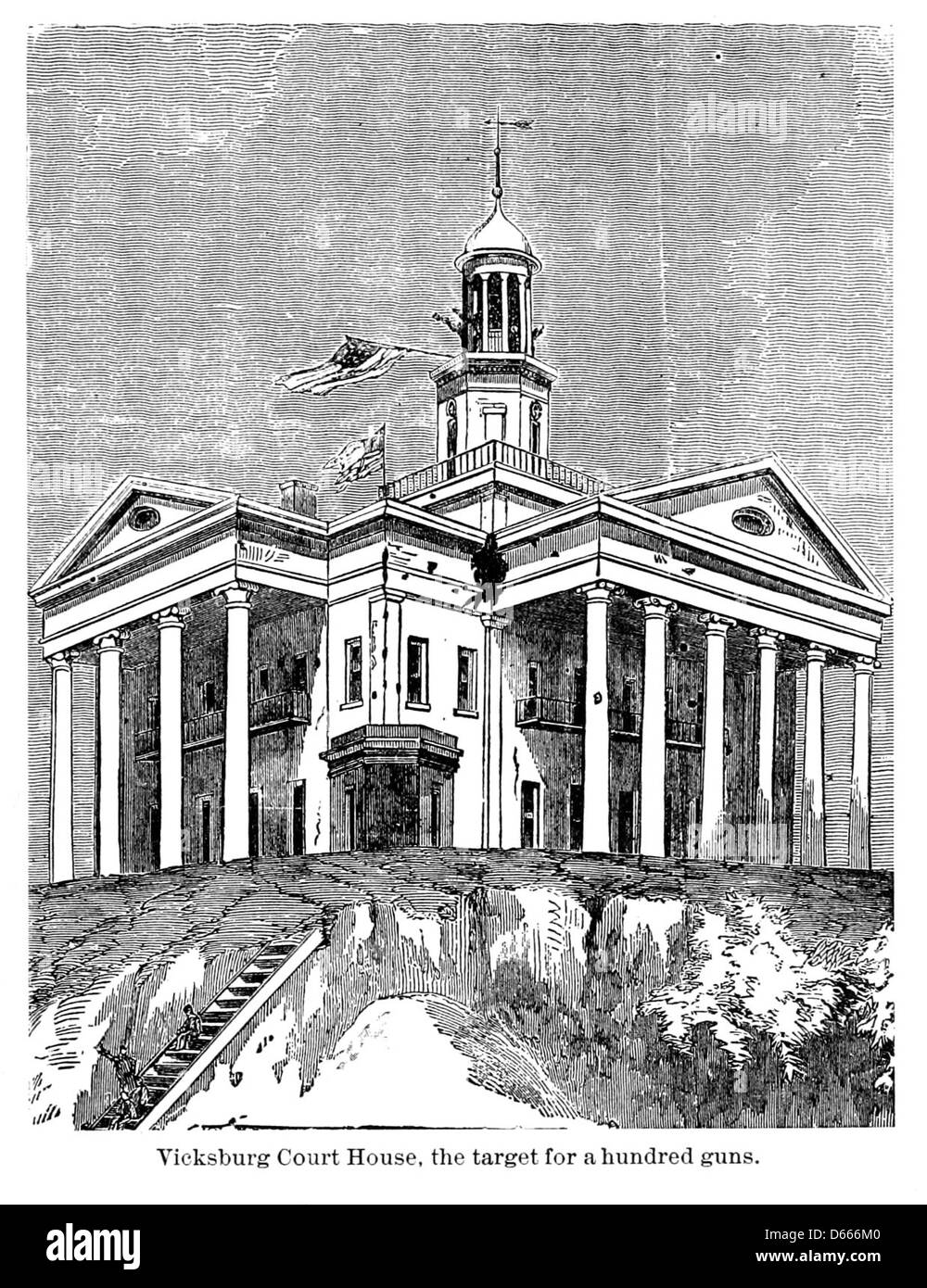 An image from 'A Soldier’s Story of the Siege of Vicksburg' (1885 ...