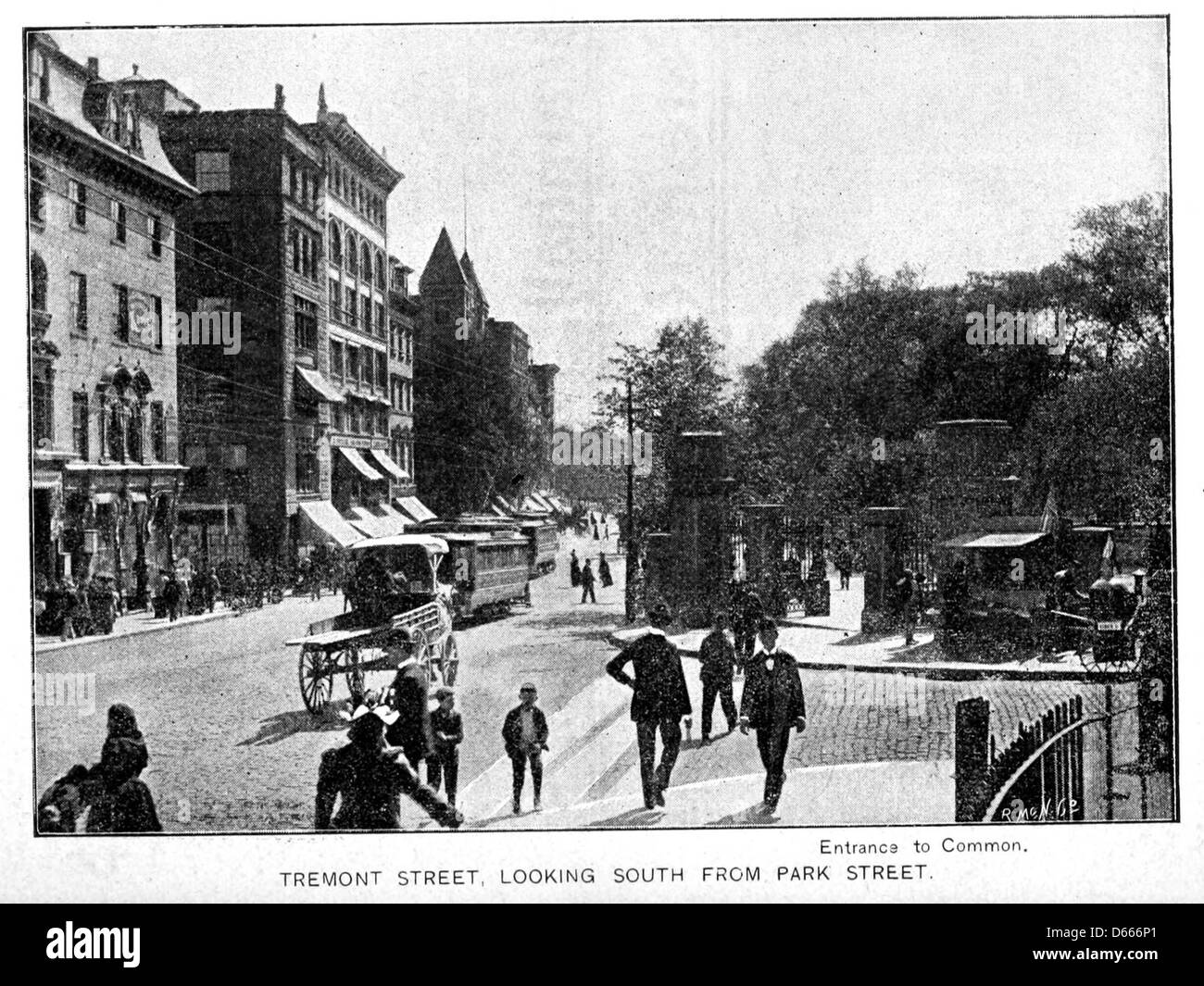 A souvenir guide to Boston and environs (1895 Stock Photo - Alamy