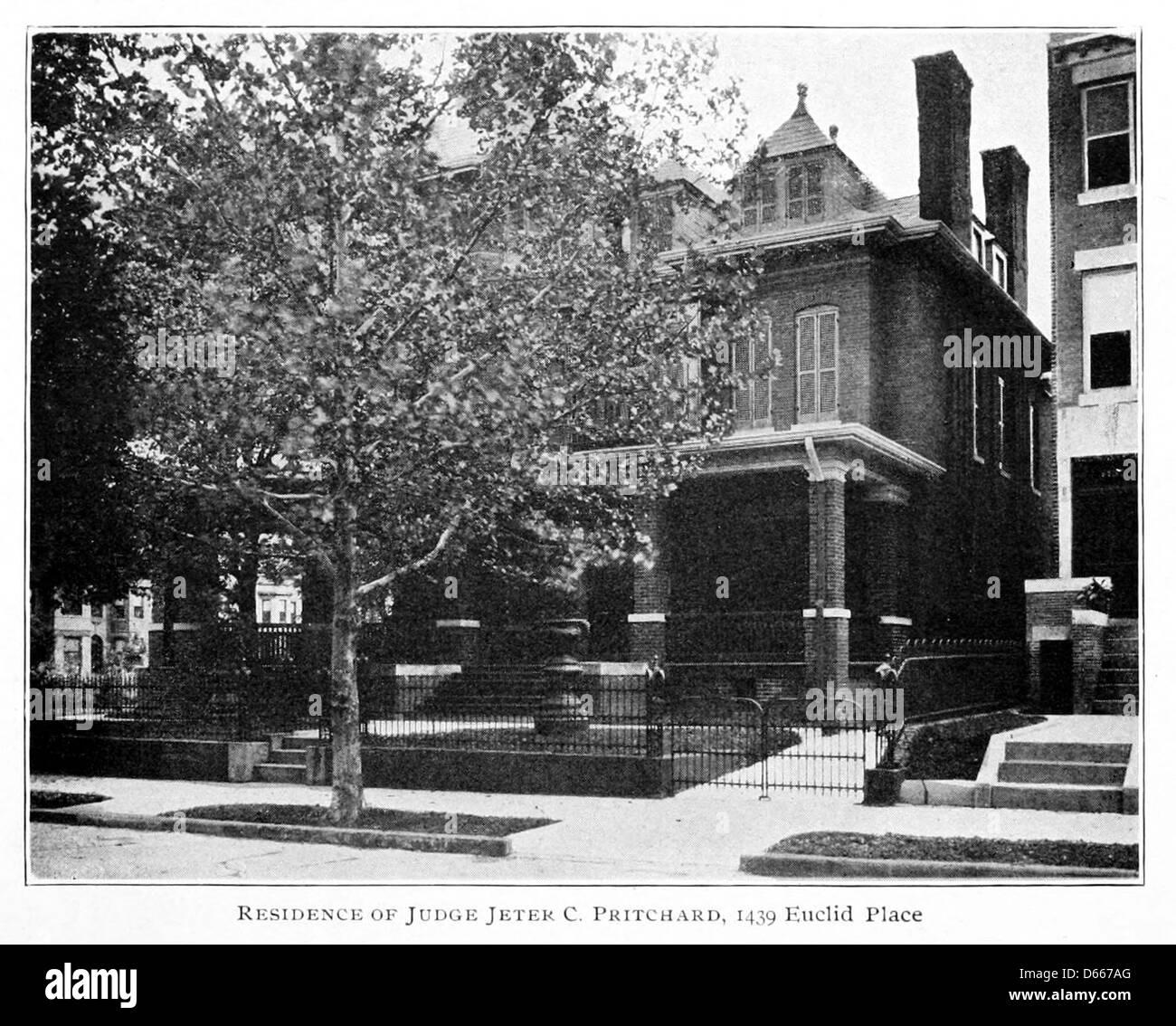 Statement advantages beautiful columbia heights hi-res stock ...