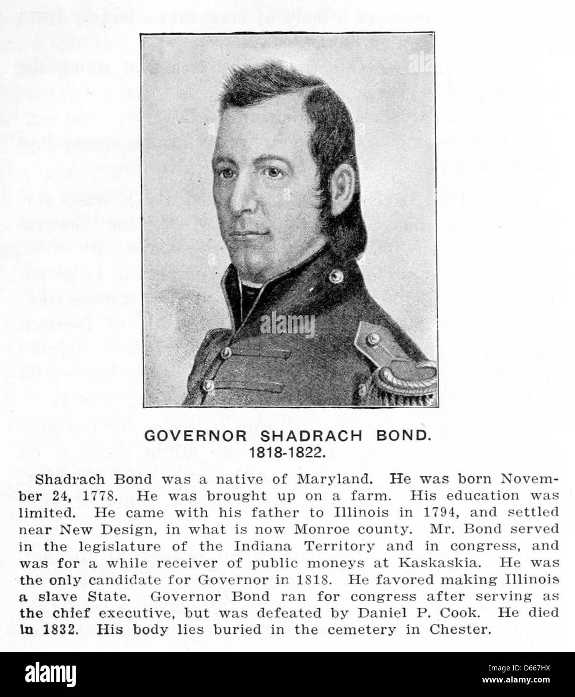 An illustration from 'A Student's History of Illinois' (1917 ...