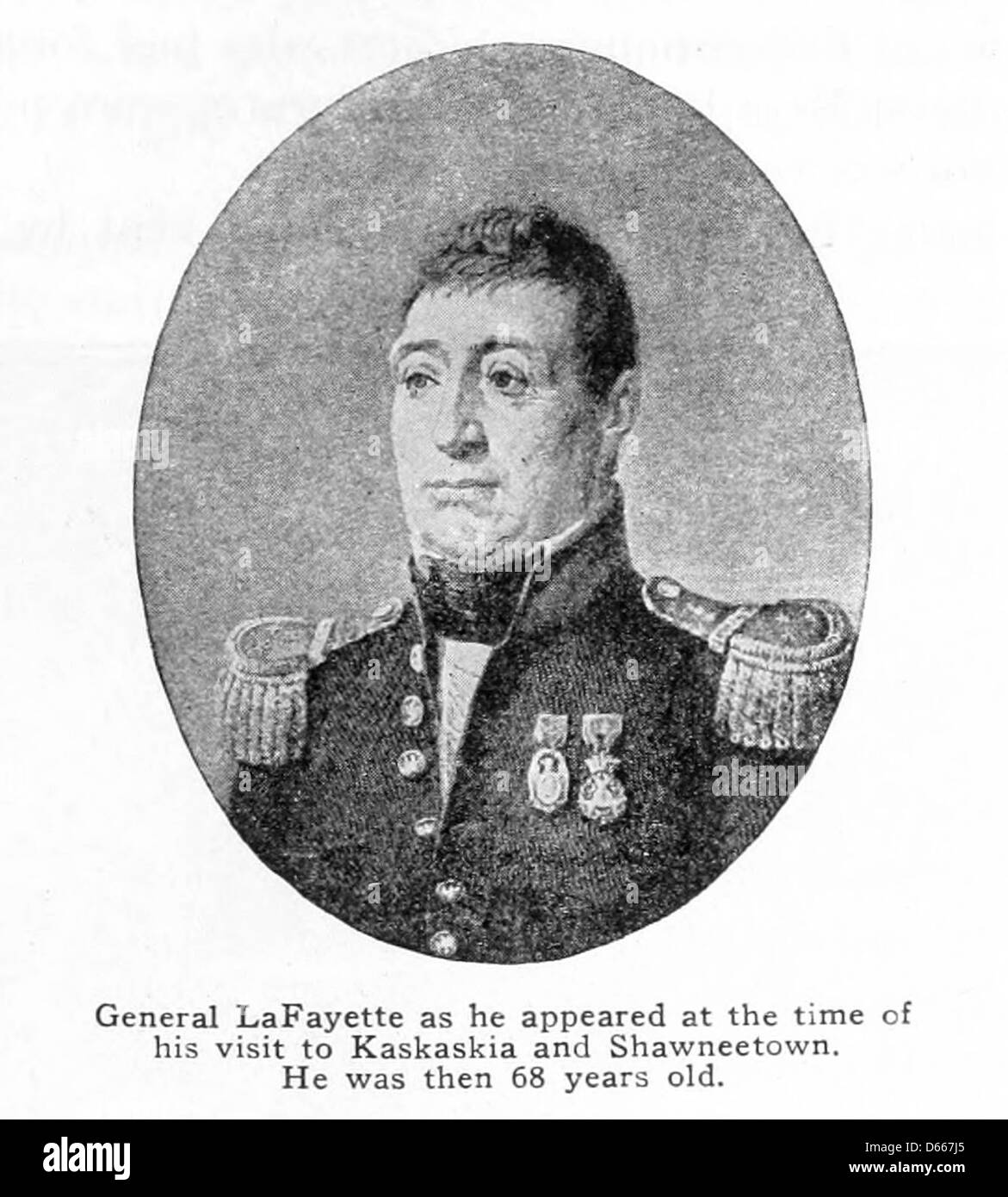 American influence illustration Black and White Stock Photos & Images ...